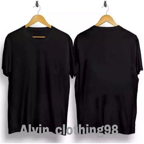 Detail Desain Kaos Polos Hitam Koleksi Nomer 23