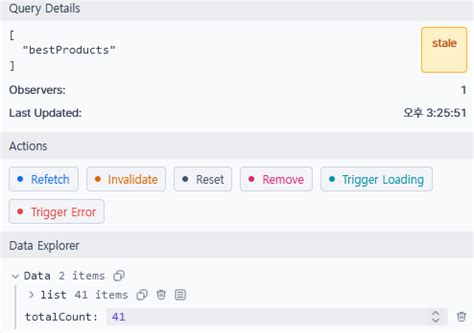 [React] TanStack Query v5(React Query) 개념 정리 및 사용 예제