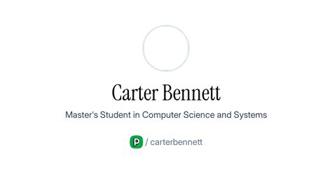 Carter Bennett • Peerlist