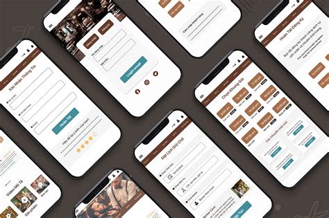 Showcase Ui Desin Barber On Behance