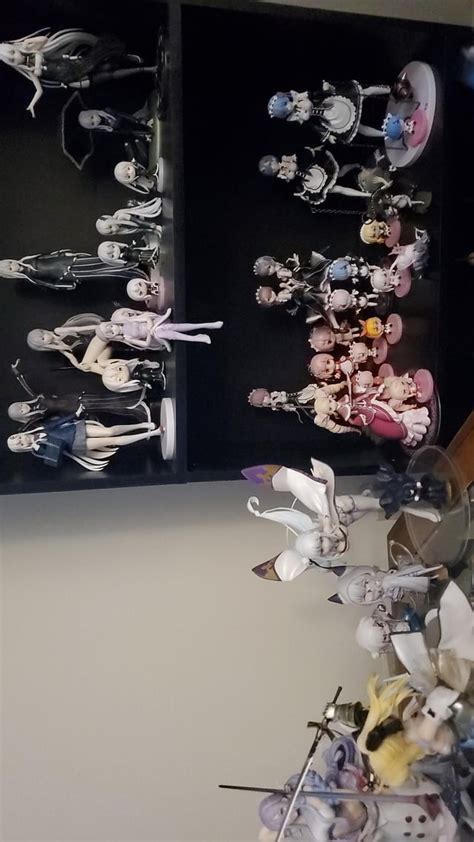 [oc] My Ever Growing Echidna Re Zero Figure Collection R Re Zero