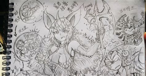 怪獣 【怪獣擬人化】泰罗系列 暴君登场 死侍参上のイラスト Pixiv