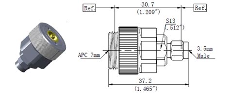 Network Analyzer Coaxial Adapters APC Mm In Stock Sigatek Com