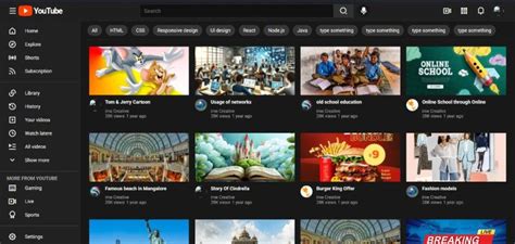 Shaina Bangera On Linkedin Webdevelopment Html Css Youtubeclone