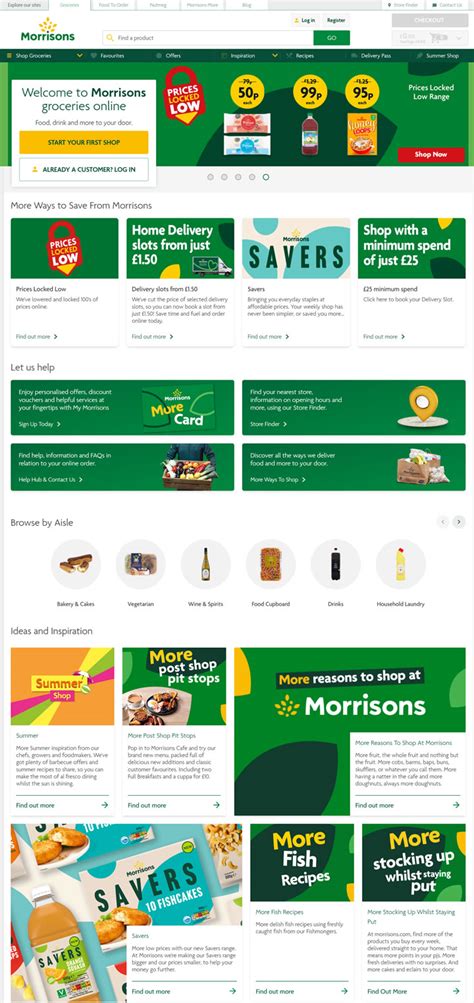 英国莫里森杂货店：morrisons Grocery（食物、饮料等送到您家门口） World68海淘