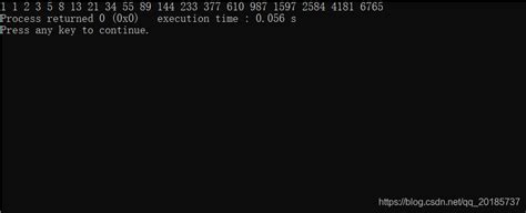 输出斐波那契数列两种方法 Csdn博客