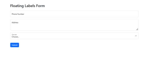 Bootstrap Floating Labels Tutorial At Iqra Technology