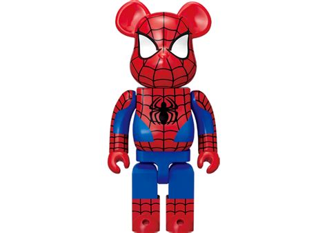 Bearbrick X Spider Man 400 Red 2012 Version Us