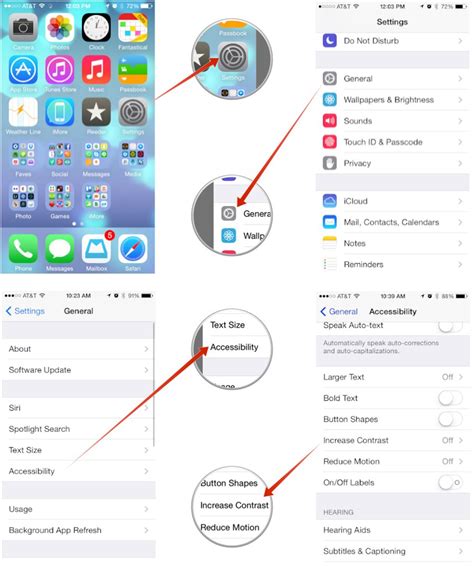 How To Increase Contrast For Visual Accessibility On Iphone And Ipad