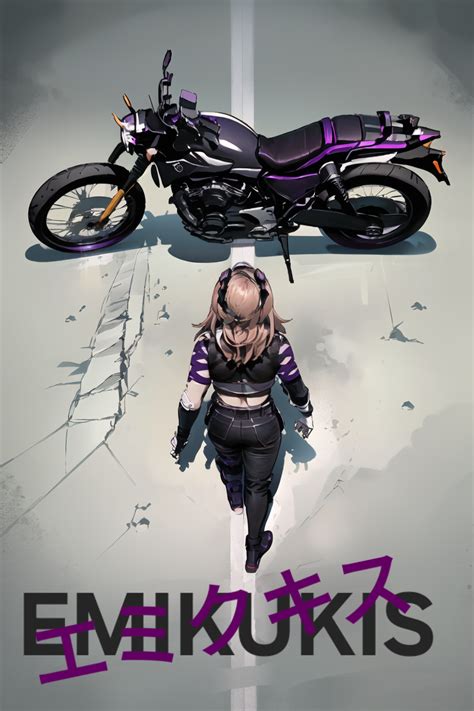 Xbooru 1girl Ai Generated Akira 1988 Film Emikukis Fanart Female