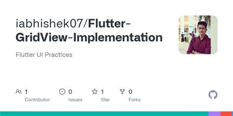 Github Iabhishek Flutter Gridview Implementation Flutter Ui Practices