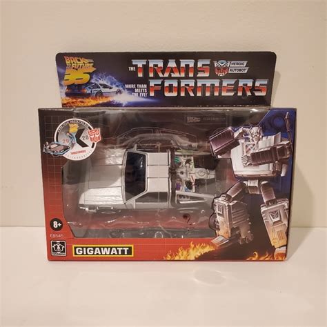 Hasbro Toys Gigawatt Transformers X Back To The Future Bttf Mash Up