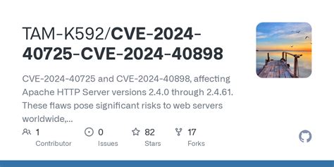 GitHub TAM K592 CVE 2024 40725 CVE 2024 40898 CVE 2024 40725 And CVE