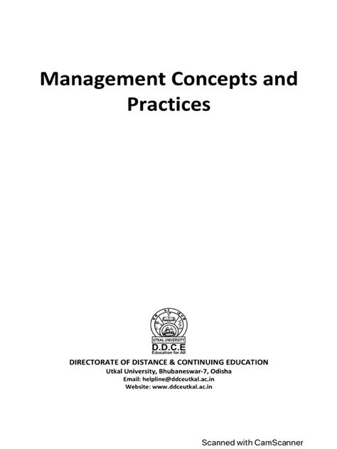 Management Concepts Practices Pdf