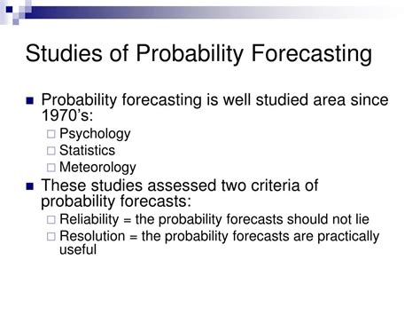 Ppt Reliable Probability Forecasting A Machine Learning Perspective