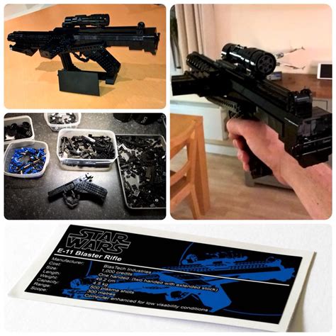 Build Your Own Lego E11 Ultimate Collector Stickers