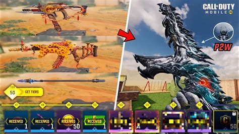 Season 2 2024 Senjata Battle Pass Legendary Baru Mythic TYPE 19