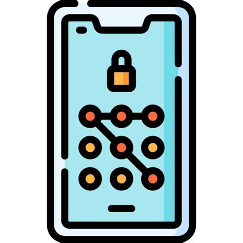 pattern lock free security icons