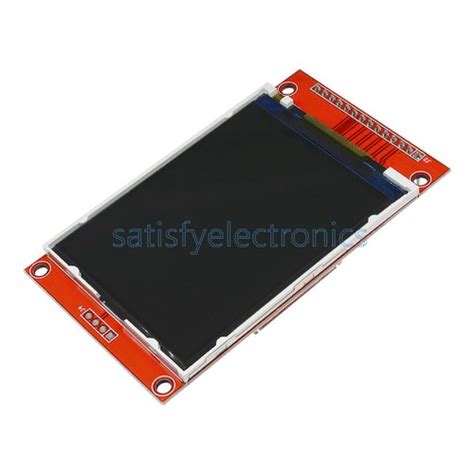 Ili9341 2 8 Spi Tft Lcd 240x320 Serial Port Module Pcb Adapter Micro Sd Ebay
