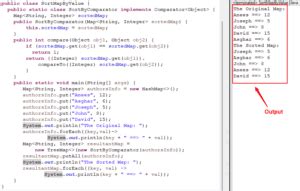 How To Sort A Map By Value In Java