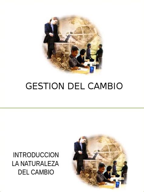 7 Gestion De Cambioppt Liderazgo Liderazgo Y Tutoría
