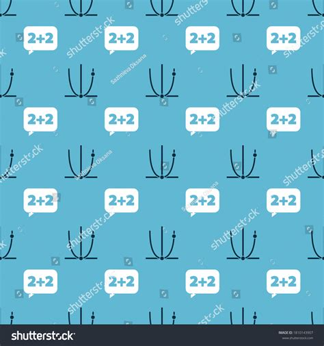 Set Graph Schedule Chart Diagram Equation Stock Vector Royalty Free