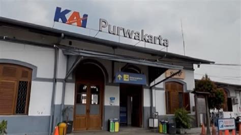 Keunikan Stasiun Purwakarta Ada Tempat Peristirahatan Terakhir Kereta