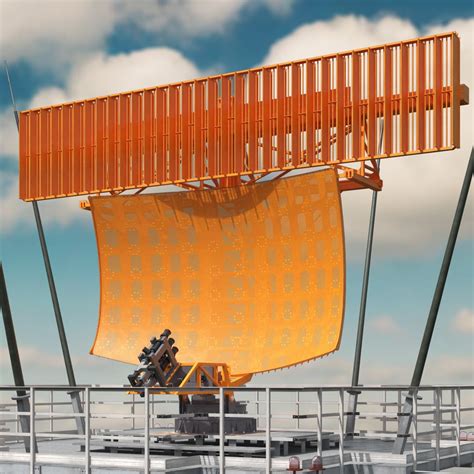 3d Surveillance Radar Model Turbosquid 2282356
