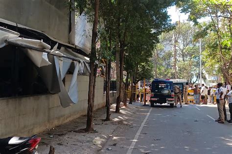 Karnataka Police Investigates Explosion Site At Rameshwaram Cafe In