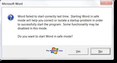 Microsoft Word Has Encountered A Problem And Needs To Close 2003