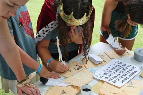 Cheerful And Busy Rockbrook Summer Camp For Girls
