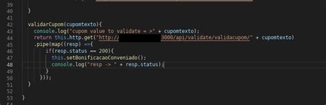 Javascript Função Não Chega No Endpoint Ionic 3 Api Nodejs