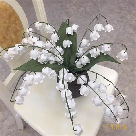 鈴蘭摺紙圖片 鈴蘭怎麼折 每日頭條
