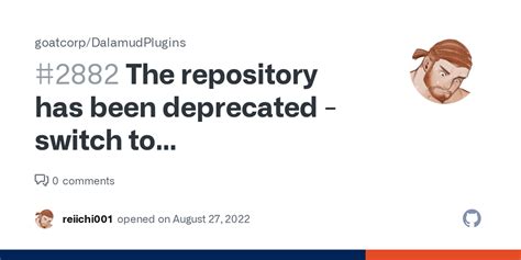 The Repository Has Been Deprecated Switch To Dalamudpluginsd