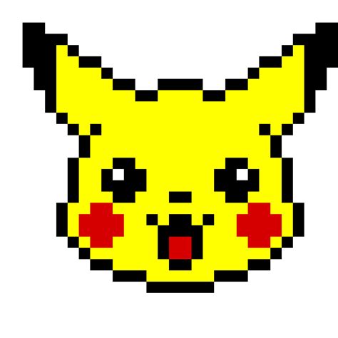 Pixilart 8 Bit Pikachu By Slix