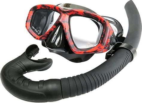 Amazon Noa ダイビングマスク ＆ シュノーケル Set 魚突き 銛 ダイビング モリ突き モリ 銛突き シュノーケル