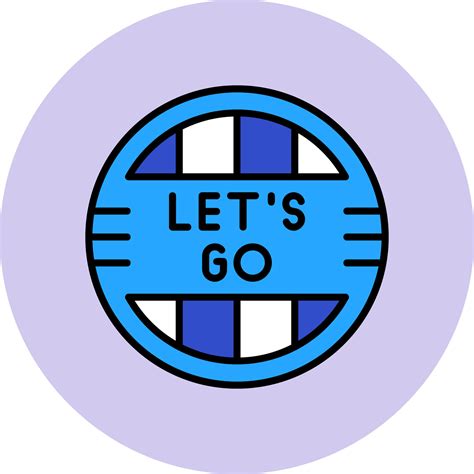 Lets Go Vector Icon 31014870 Vector Art At Vecteezy
