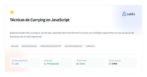 Técnicas De Currying En Javascript Labex