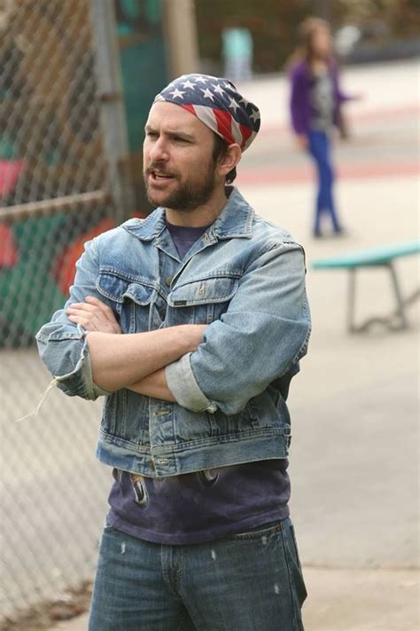 Ready For Some Rock Flag And Eagle Charlie Day Charlie Kelly Its