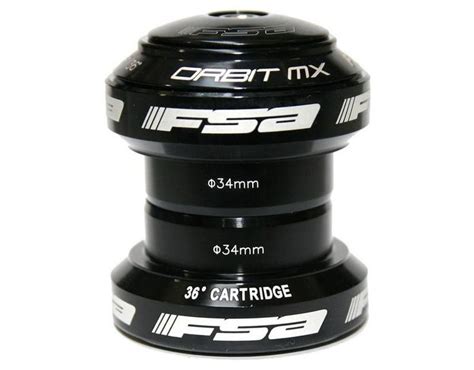 Рулевая FSA Orbit MX, чёрная, полуинтегрированная, 1 1/8, 34 мм924 ...