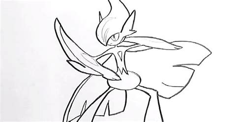 Mega Gallade Drawing On Whiteboard Imgur
