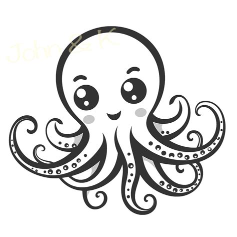 Blanket Octopus Svg Octopus Svg Smart Octopus Vector Octopus Lover Clip Art Octopus Svg For