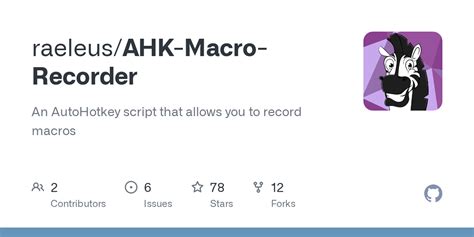 github raeleus ahk macro recorder an autohotkey script that allows you to record macros