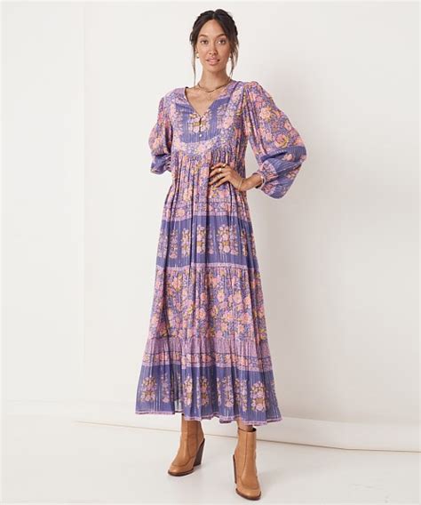 Spell Juniper Gown Violet 213111b61 Free Shipping At Largo Drive