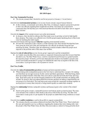 Solved Scenario 2 Social Justice You Live In A Neighborhood With An