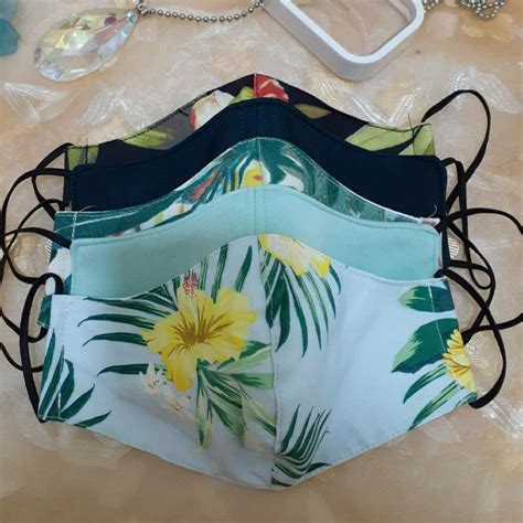 Classy And Cutesy Face Mask Set 5 Pcs Shopee Philippines