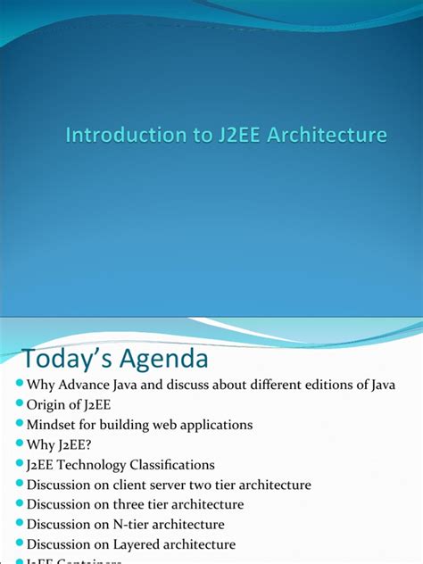 J2ee Architecture Pdf Web Application Java Programming Language
