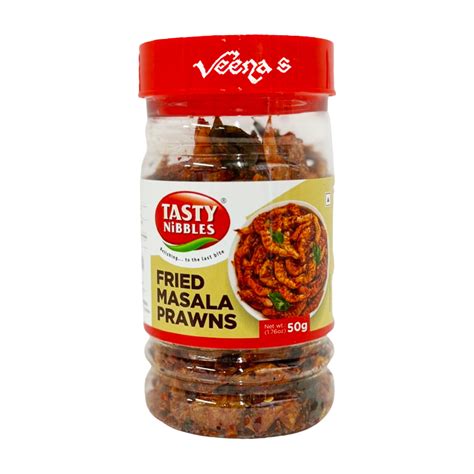 Tasty Nibbles Fried Masala Prawns 50g
