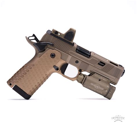 Fowler Industries Vanta 9k Ported 9mm Pistol Fde Pvd Finish