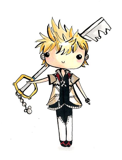 Chibi Roxas By Zellerific On Deviantart
